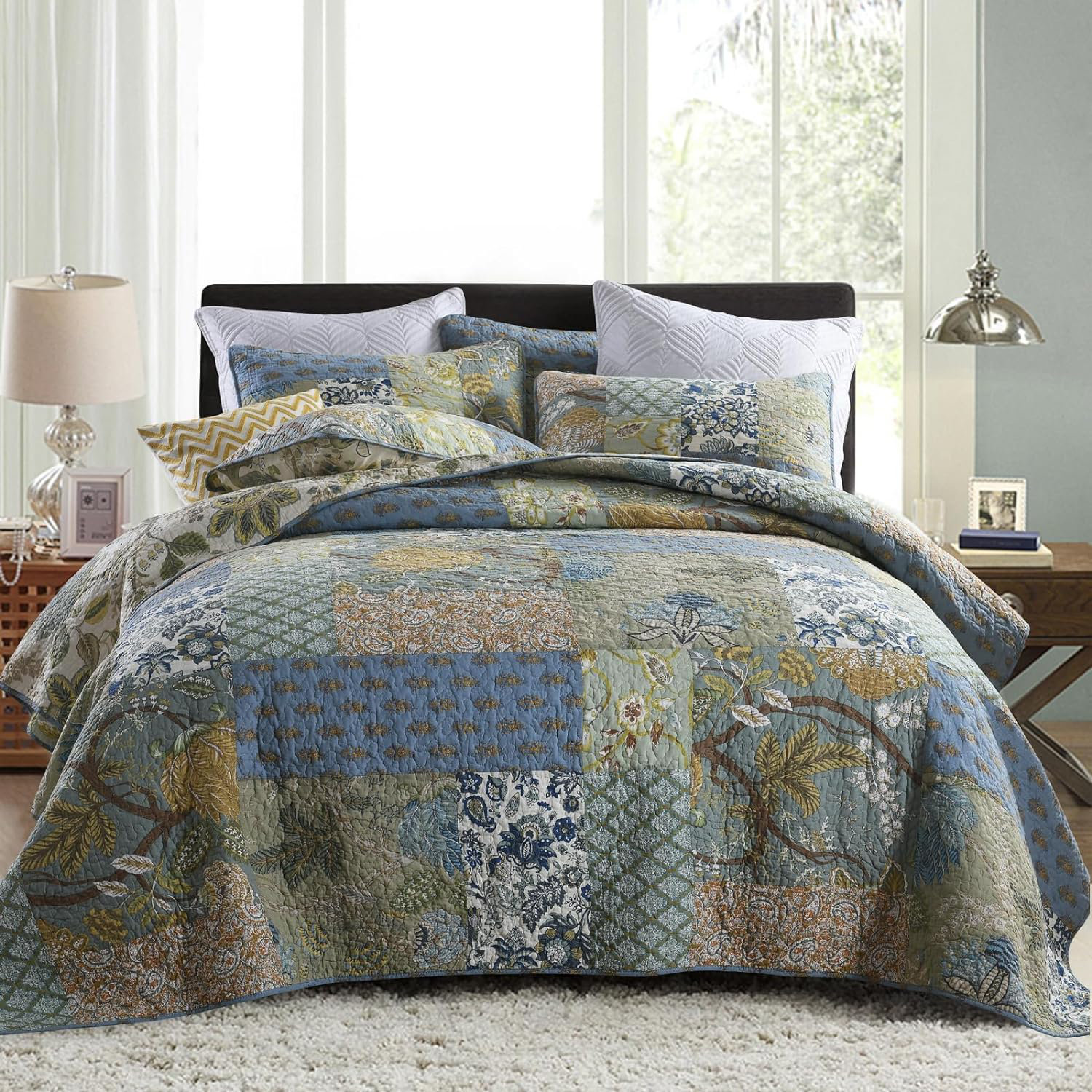 Rosalind Wheeler King All Season Cotton Down Alternative Comforter ...