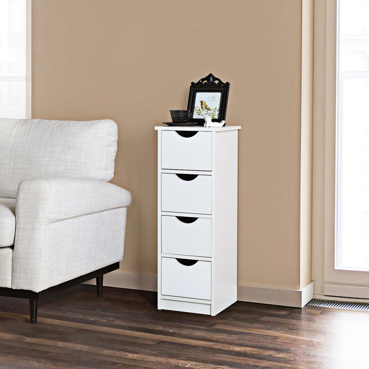 Latitude Run® Sabriena Freestanding Bathroom Cabinet | Wayfair