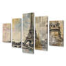 Design Art Eiffel Tower Paris Vintage Journals COllage - City Paris ...