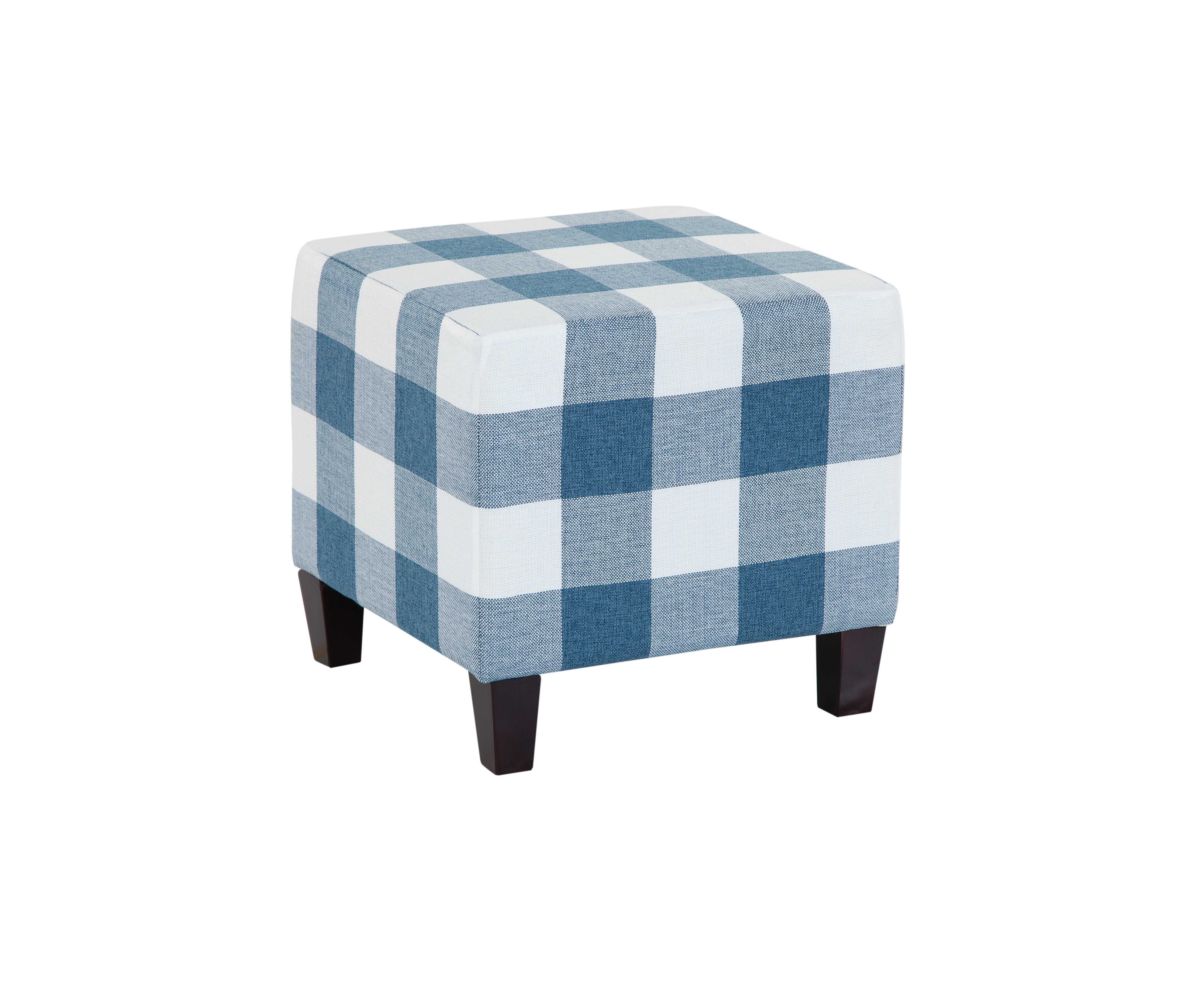Gracie Oaks Stockton Square Farmhouse Ottoman/Footstool & Reviews | Wayfair