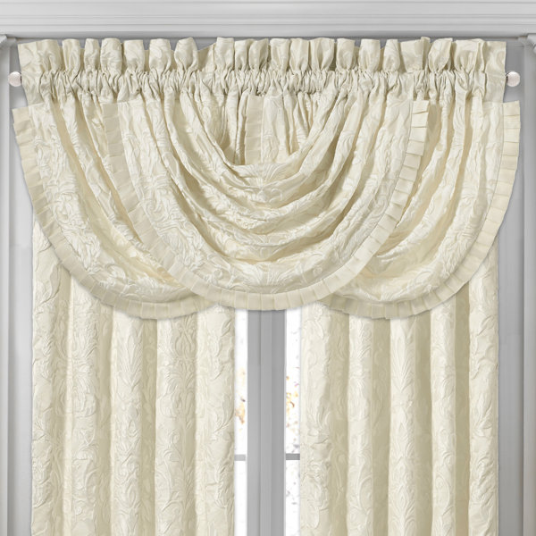 Five Queens Court Maddison Window Waterfall Valance | Wayfair