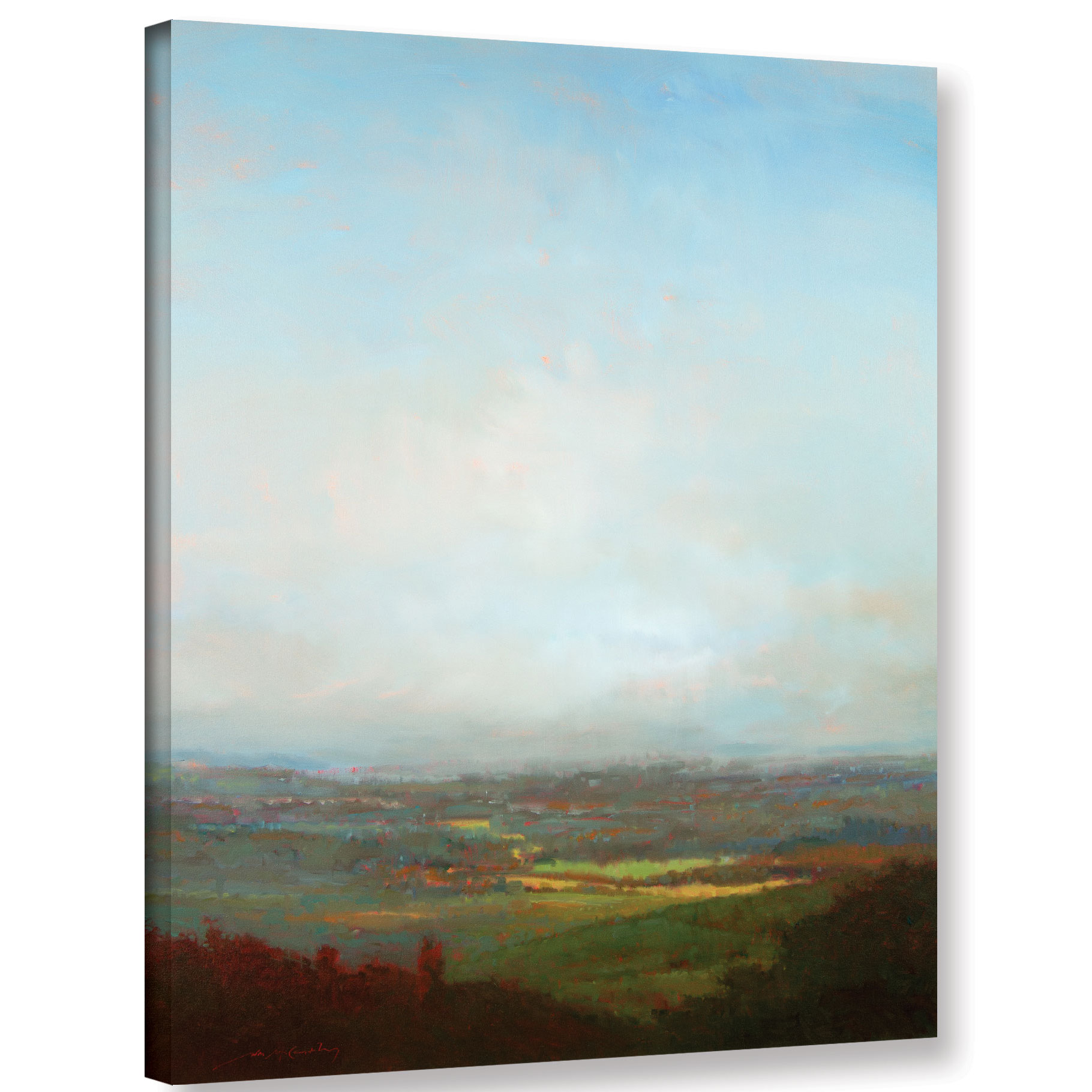 Winston Porter Green Valley Below by William wMccarthy - Print on ...