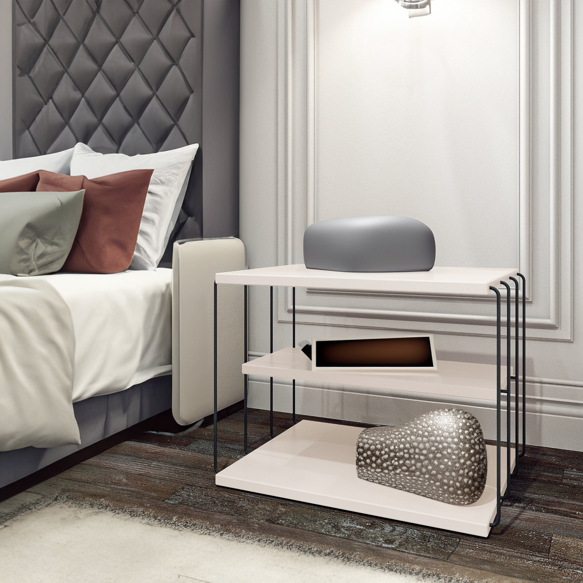 Ivy Bronx Coffee Table With 3 Shelves | Wayfair