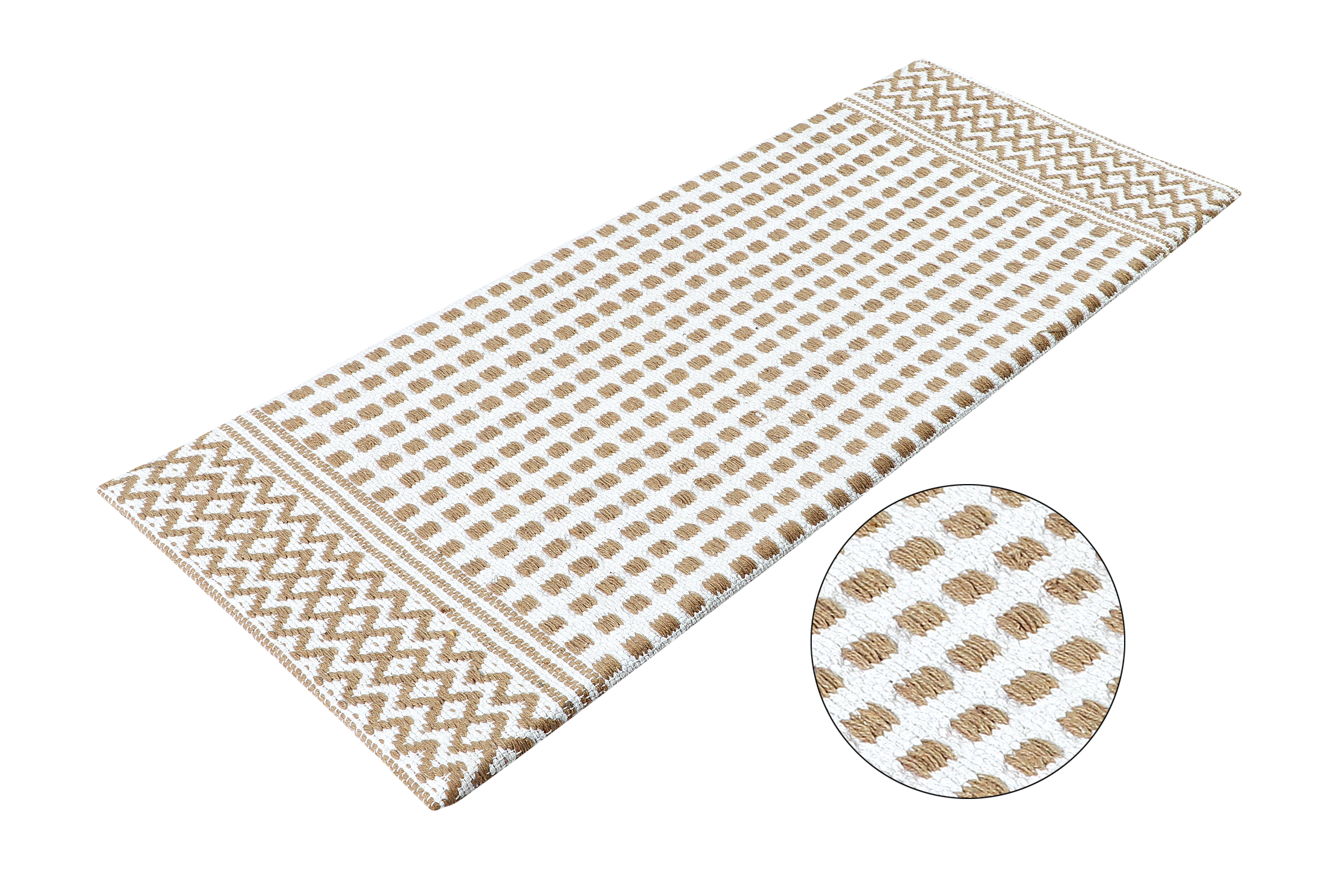 Union Rustic Cotton Woven Anti-Fatigue, Anti-Skid Doormat/Bathroom ...