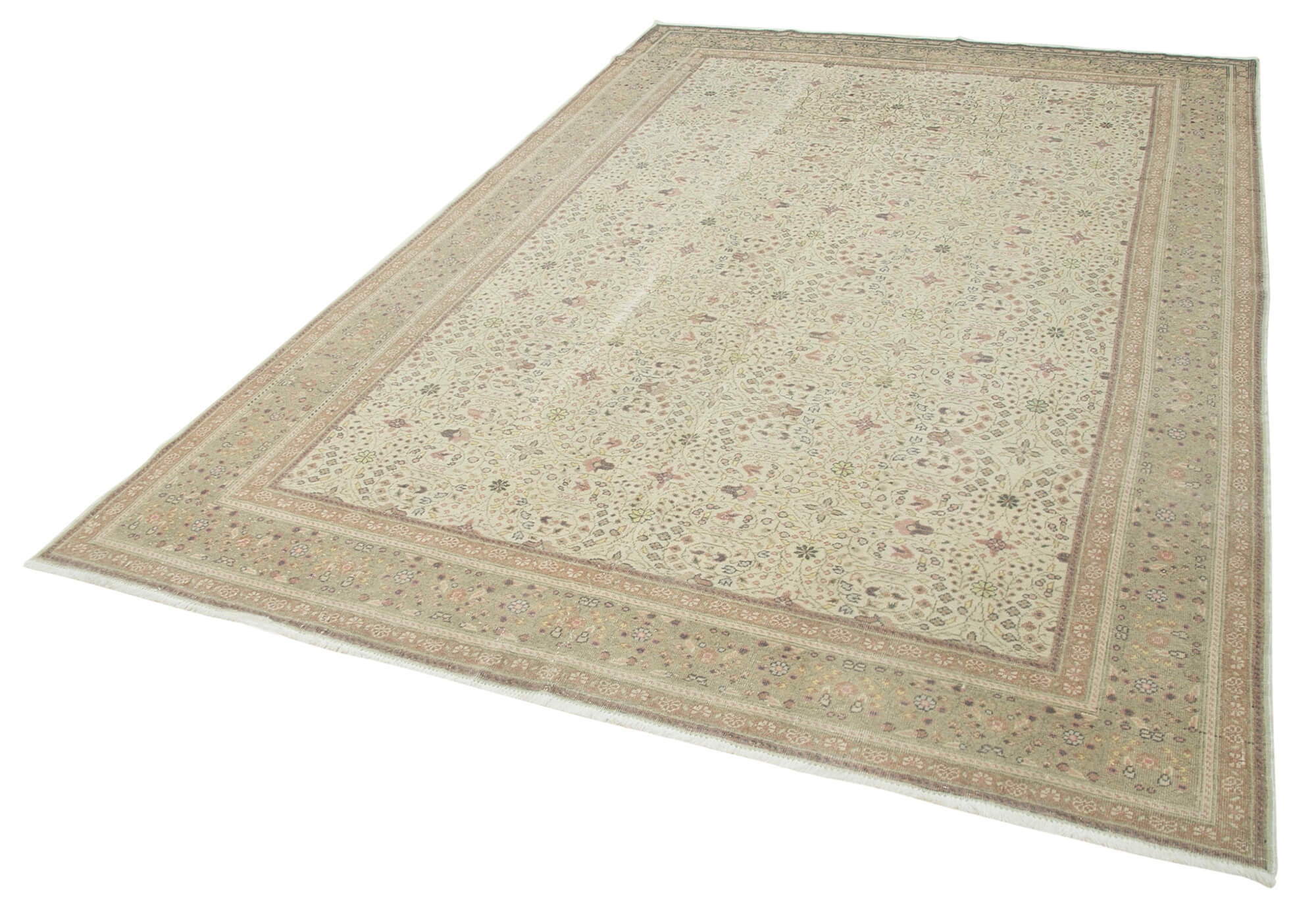 Lofy Rectangle Kayseri Rectangle 6'7'' X 9'7'' Cotton Area Rug | Wayfair