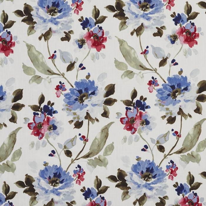 Charlotte Fabrics Floral Cotton Print Fabric | Perigold