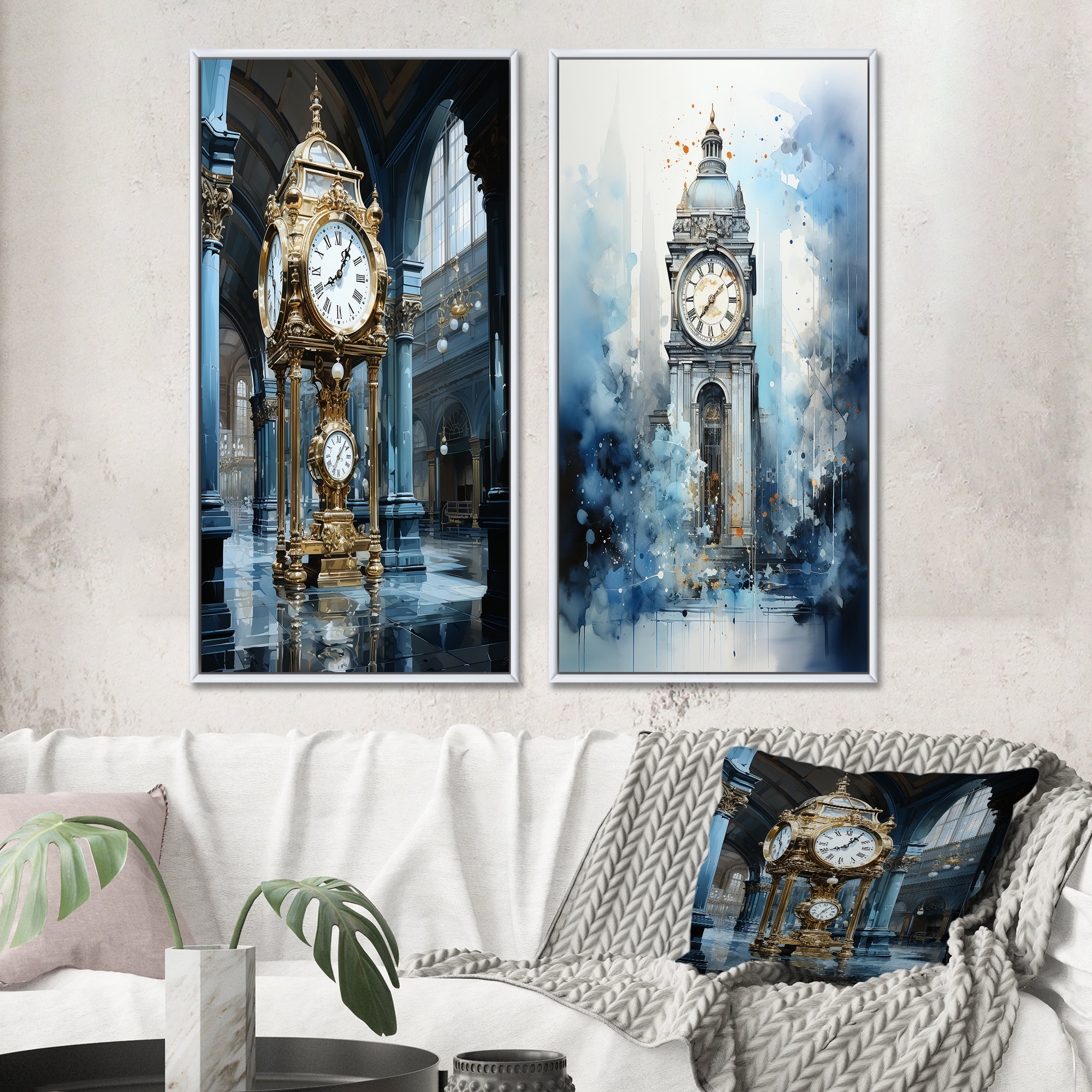 Latitude Run® New York Grand Central Collage - Wall Art For Bedroom ...