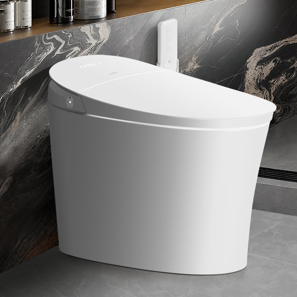 EPLO Smart Toilet Bidet – Auto Open/Close, 1000g MaP Flush Score, Auto ...