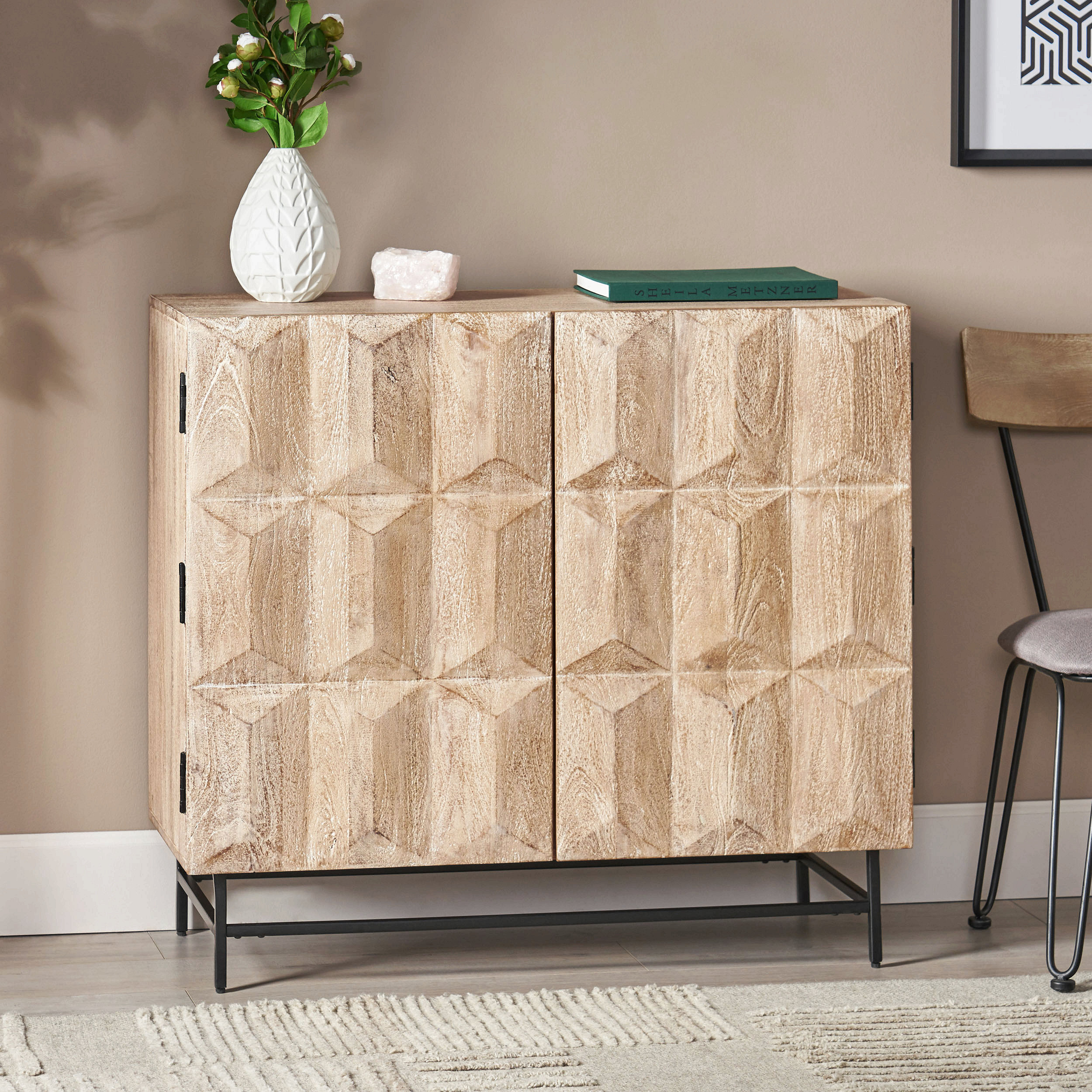 George Oliver GEOMETRY CABINET SIDEBOARD | Wayfair