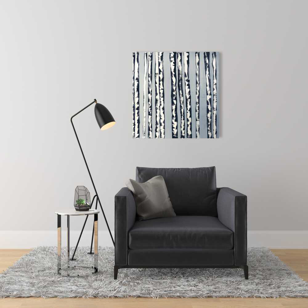 Lark Manor™ Small Birch Trees Canvas | Contemporary Office Home Decor ...