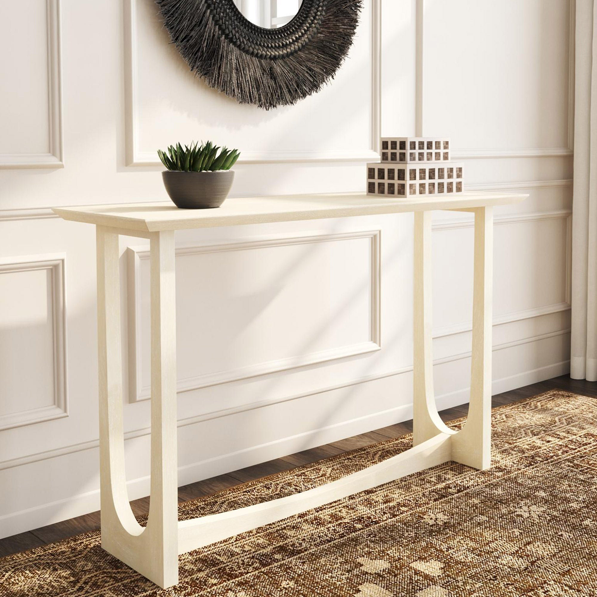 Wade Logan® Reverse Arch Console Table & Reviews | Wayfair