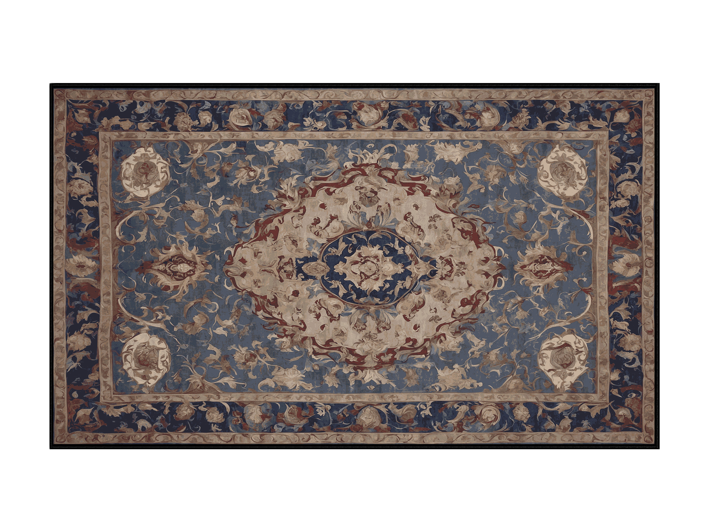 Bungalow Rose Machine Washable Black Area Rug | Wayfair