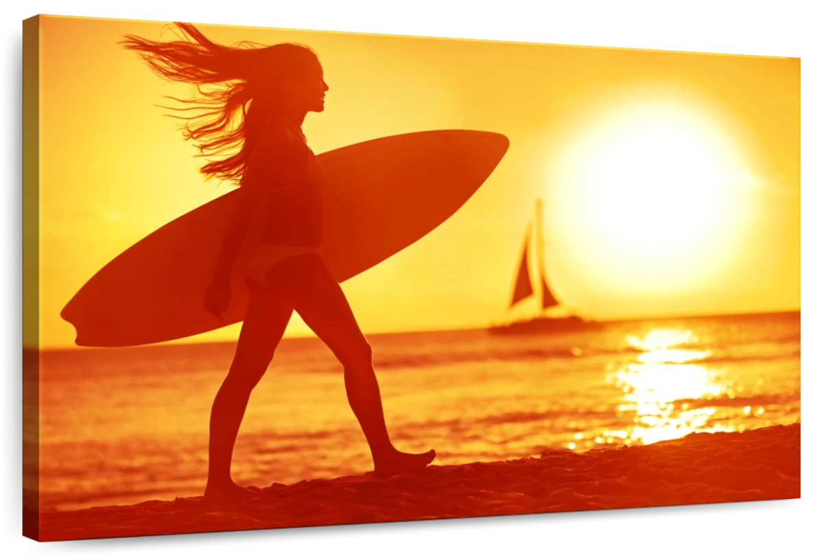 Ebern Designs Senne Hot Summer Surfer | Wayfair