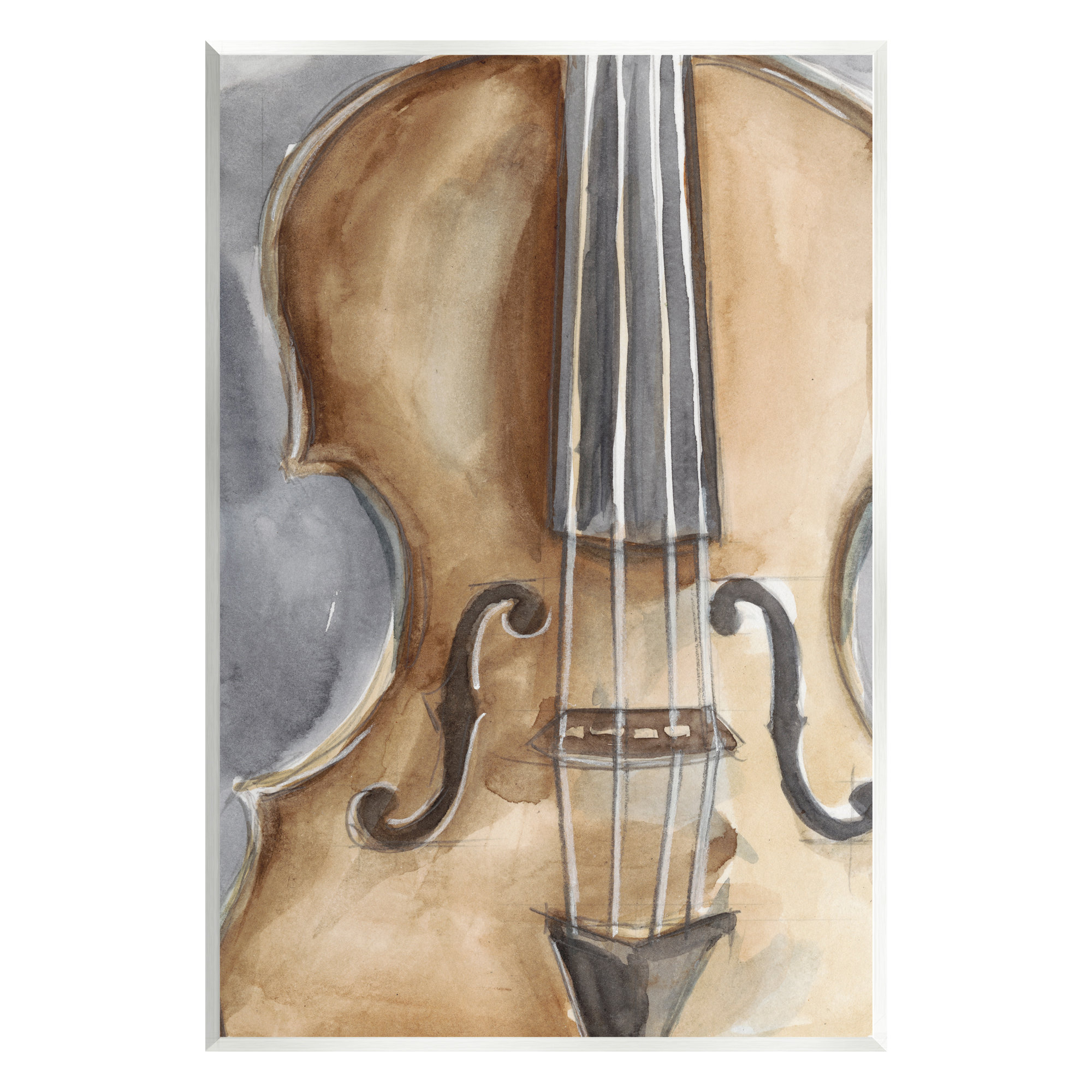 Winston Porter Cello Music Painting Framed Giclee Art Design By Ethan ...