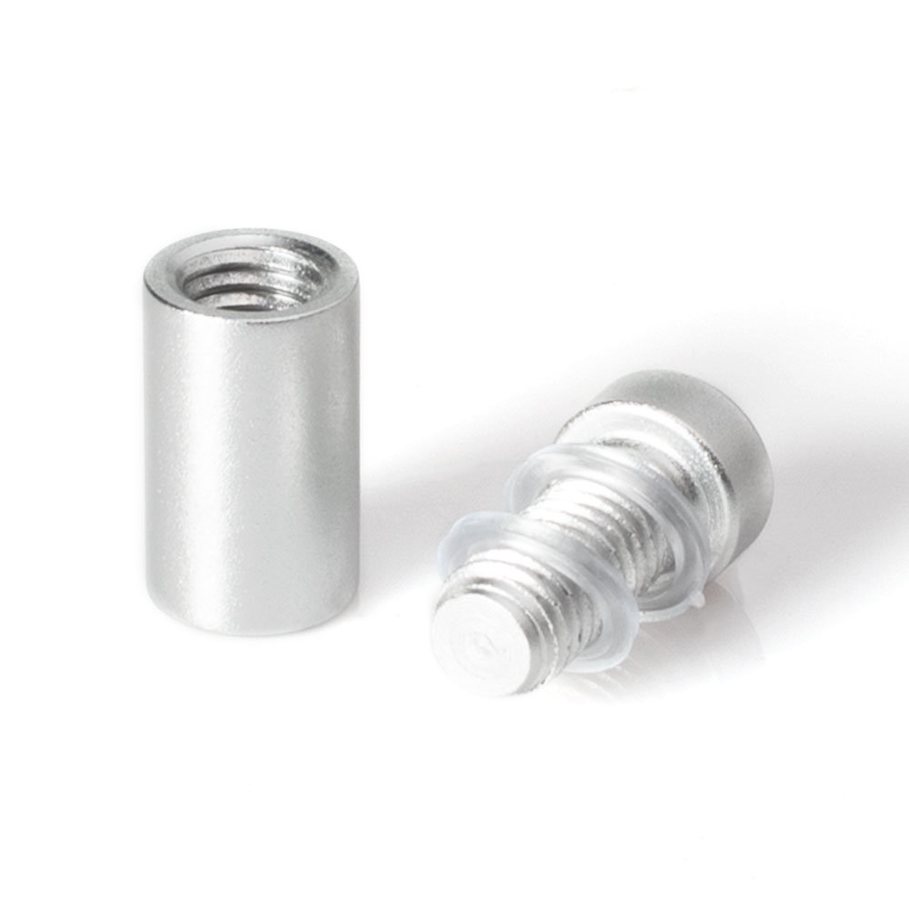 Outwater Sign Standoff 1/2" Diameter X 3/4" Barrel Length Silver ...