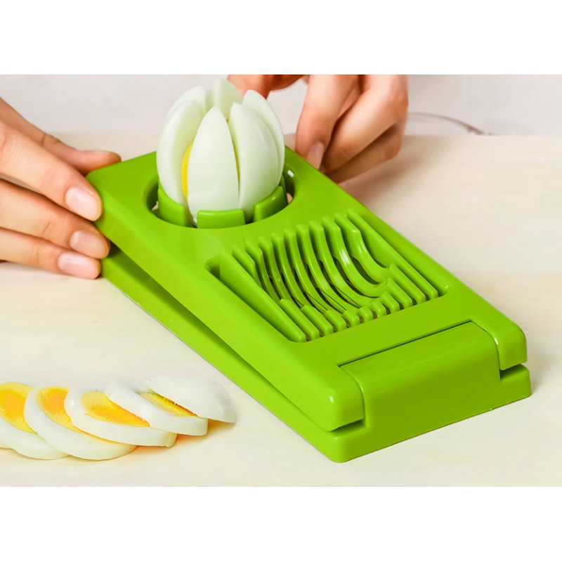 LIYONG 3 Pcs Multi-Function Egg Slicer | Wayfair