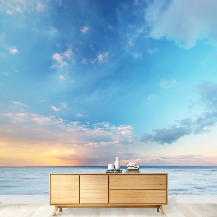IDEA4WALL Peel & Stick Abstract Wall Mural | Wayfair