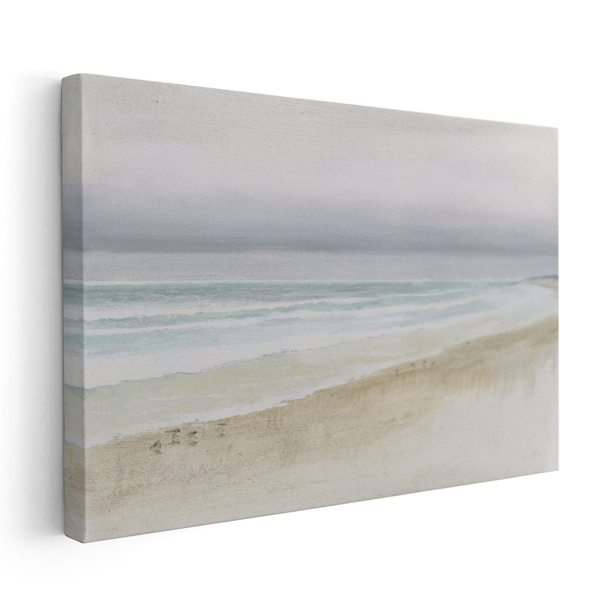 Highland Dunes Serene Seaside - Canvas Print Wall Art | Wayfair