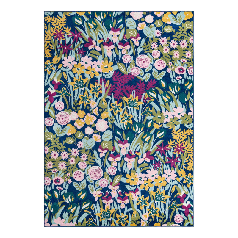 Andover Mills™ Holle Floral Rug & Reviews | Wayfair