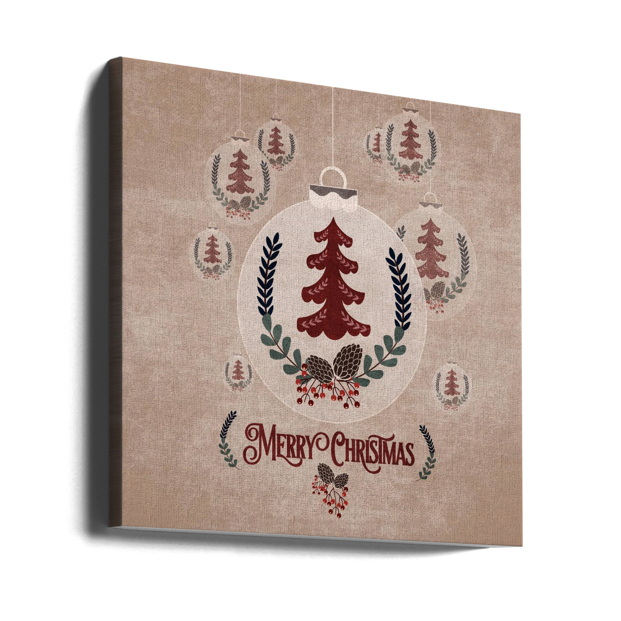 George Oliver "Yilbasi Topu" Wrapped Canvas Wall Art | Wayfair