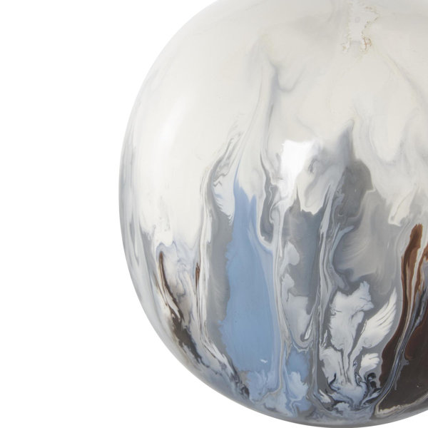 Wrought Studio™ Metal Swirl Abstract Orbs & Vase Filler With Brown And ...