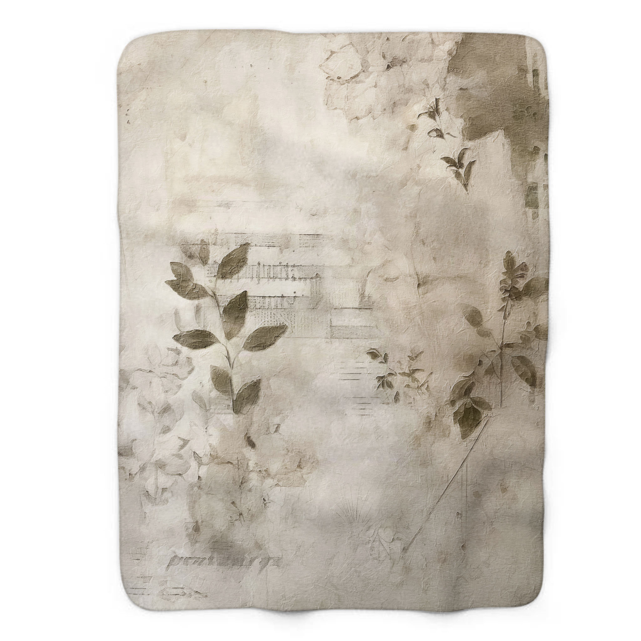 MentionedYou Blossom Ensemble Blend - 1 Piece Premium Sherpa Bl Throw ...