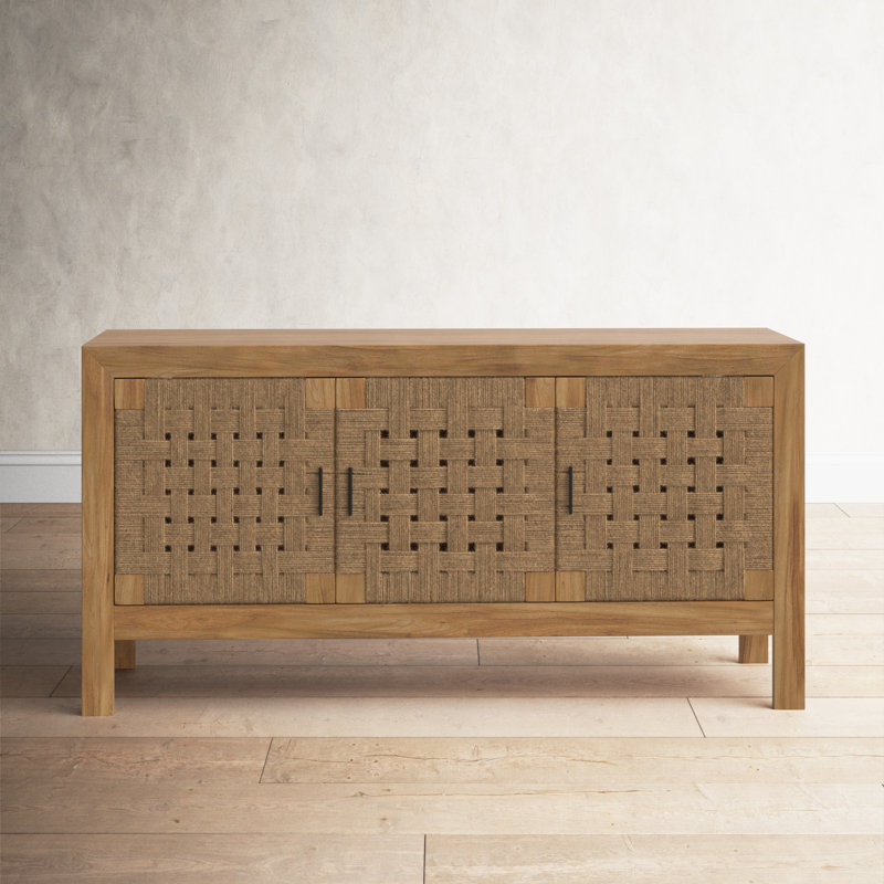 Birch Lane™ Jayma 57" Wide Mango Solid Wood Sideboard "& Reviews" | Wayfair