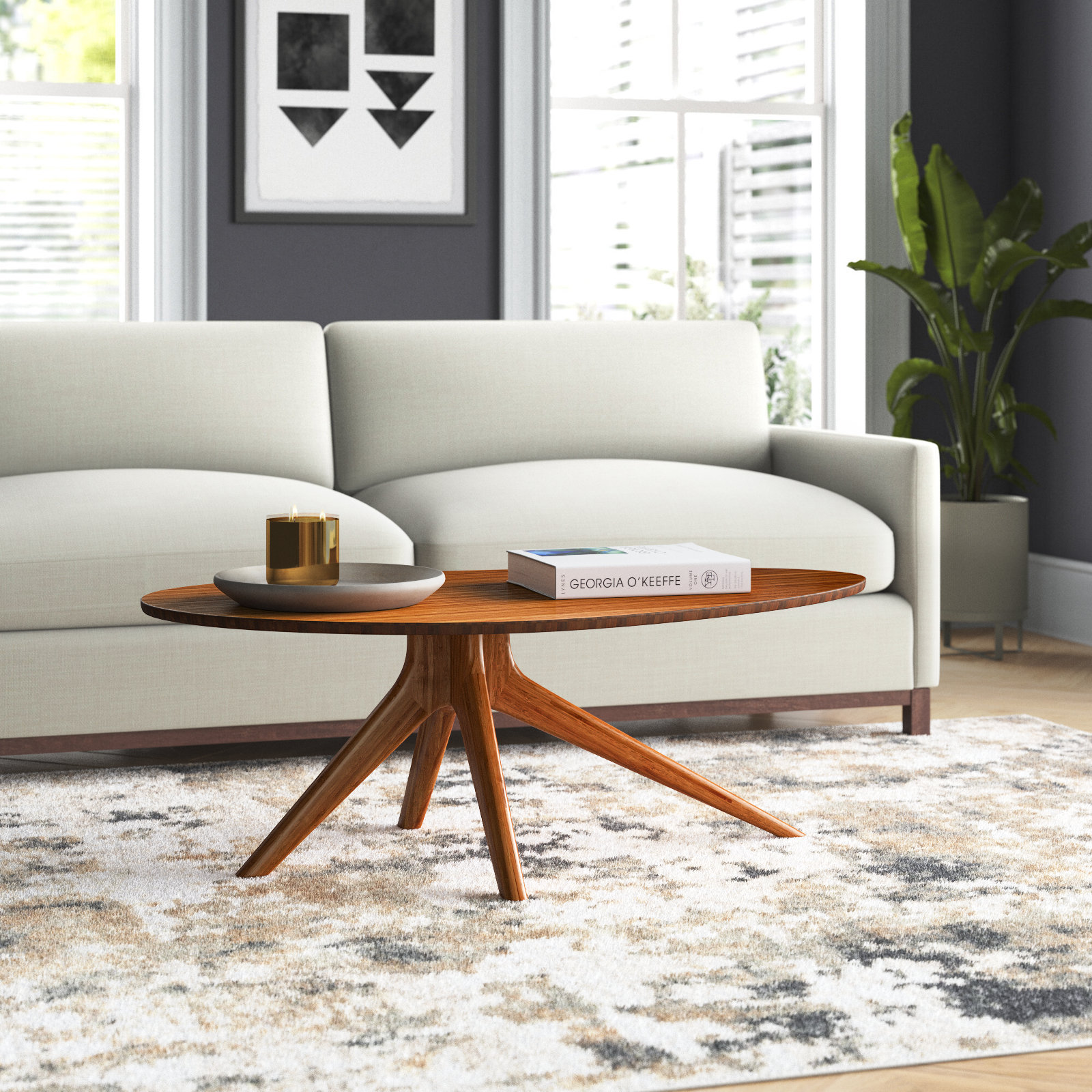 Wade Logan® Antowine Solid Wood Coffee Table & Reviews | Wayfair