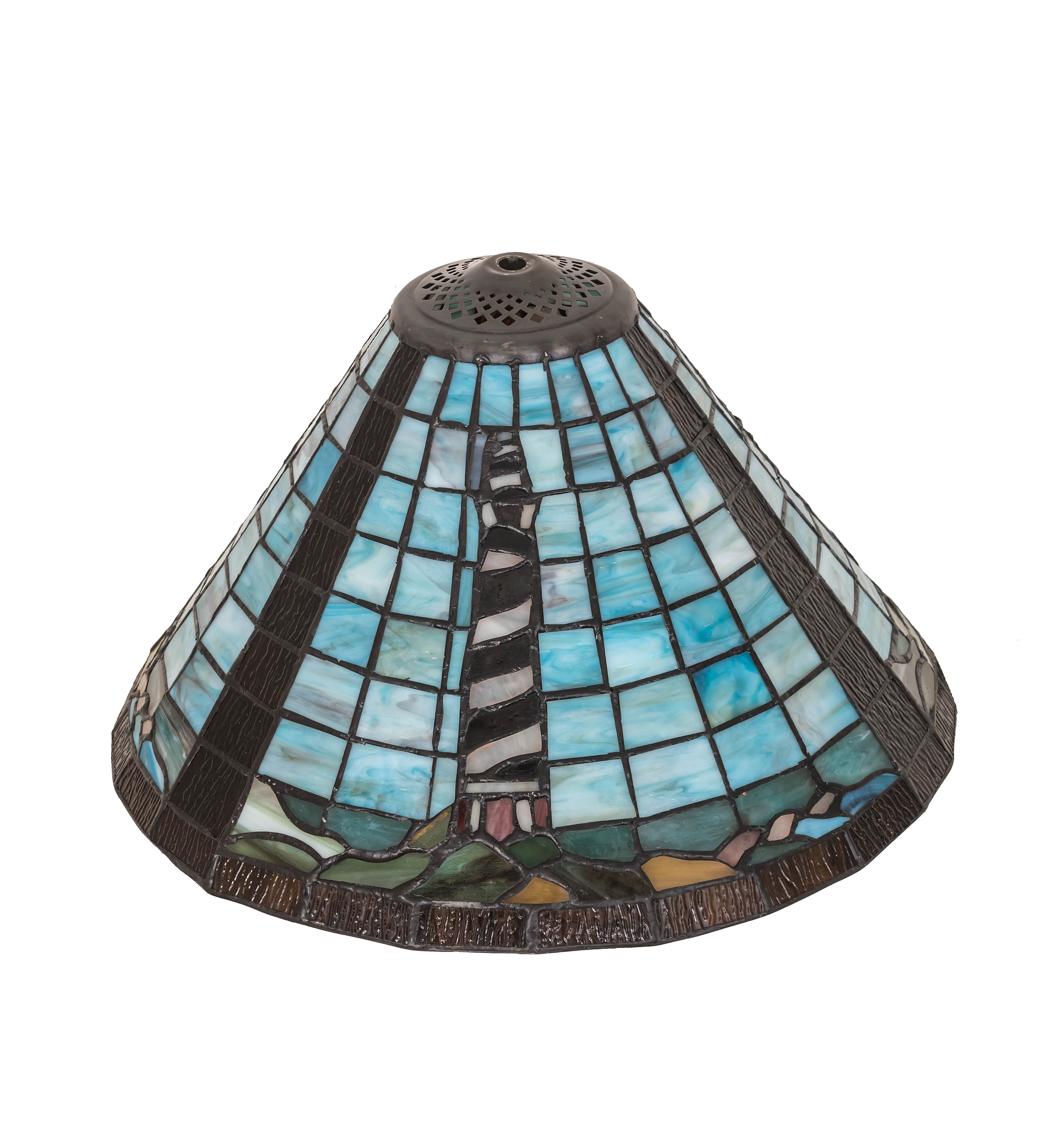 Meyda Lighting Lighthouse 14"W Cone Lamp Shade | Wayfair