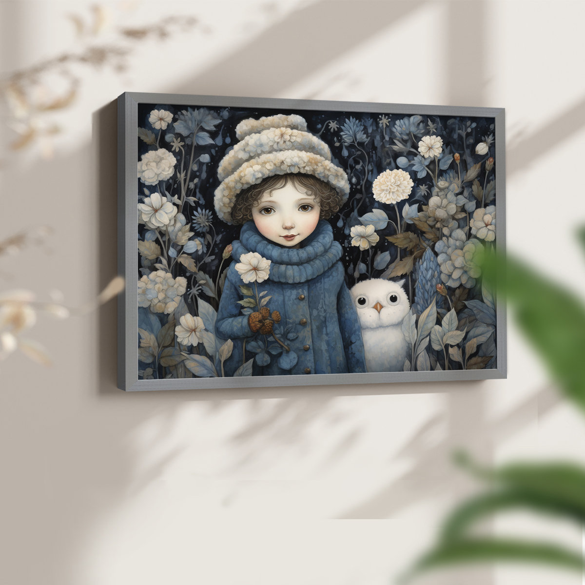 The Holiday Aisle® Chirstmas Art-CCCXC -Framed Print - Restickable ...