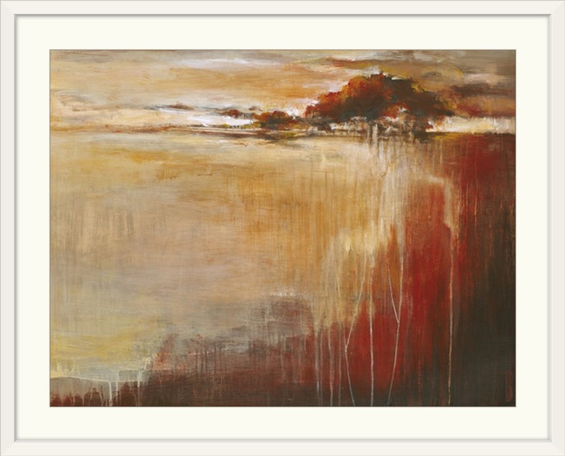 Wrought Studio™ Glorieta Bordeaux Light' by Terri Burris Painting Print ...