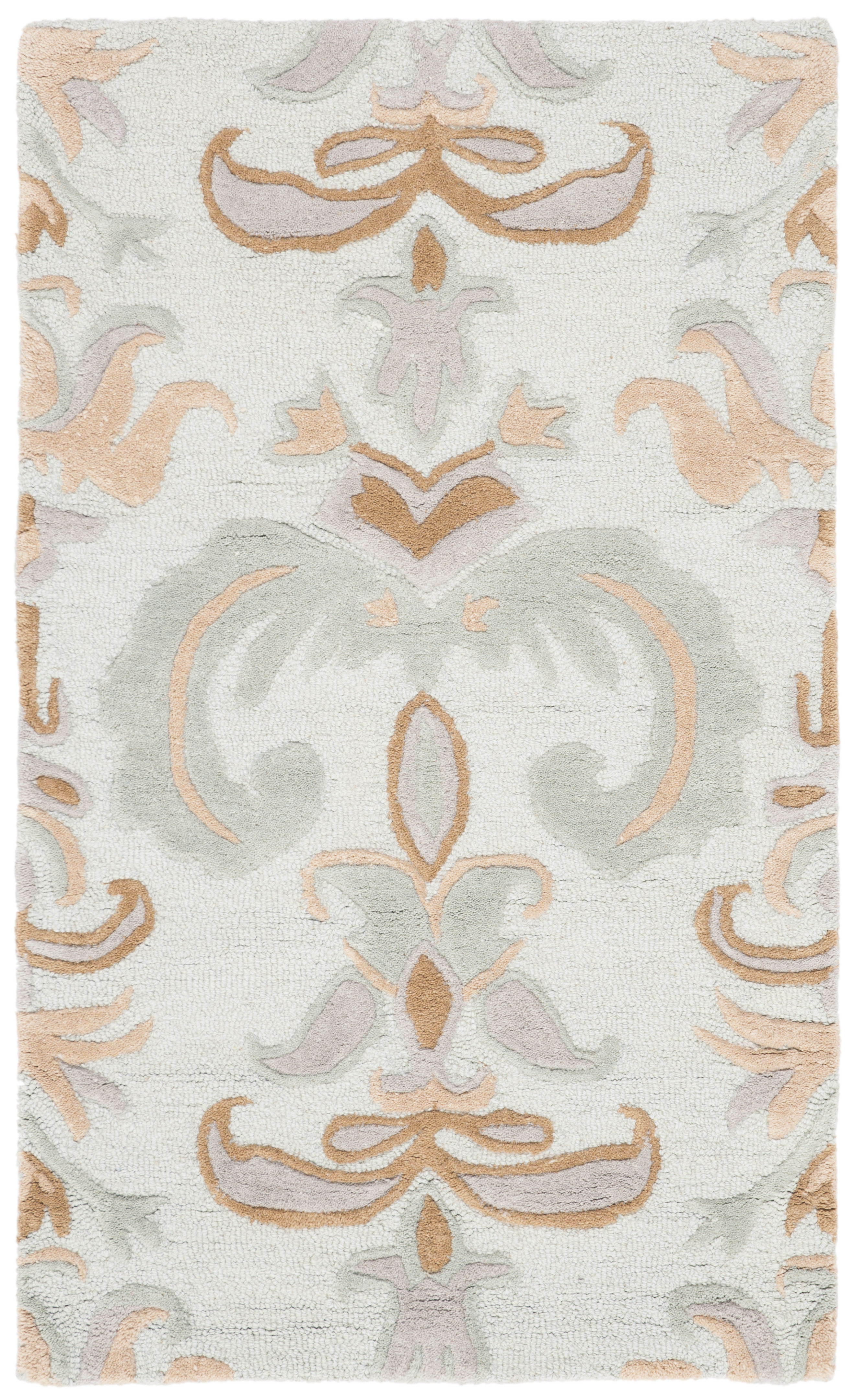 Winston Porter Candelo Soho Hand Tufted Wool Floral Rug & Reviews | Wayfair