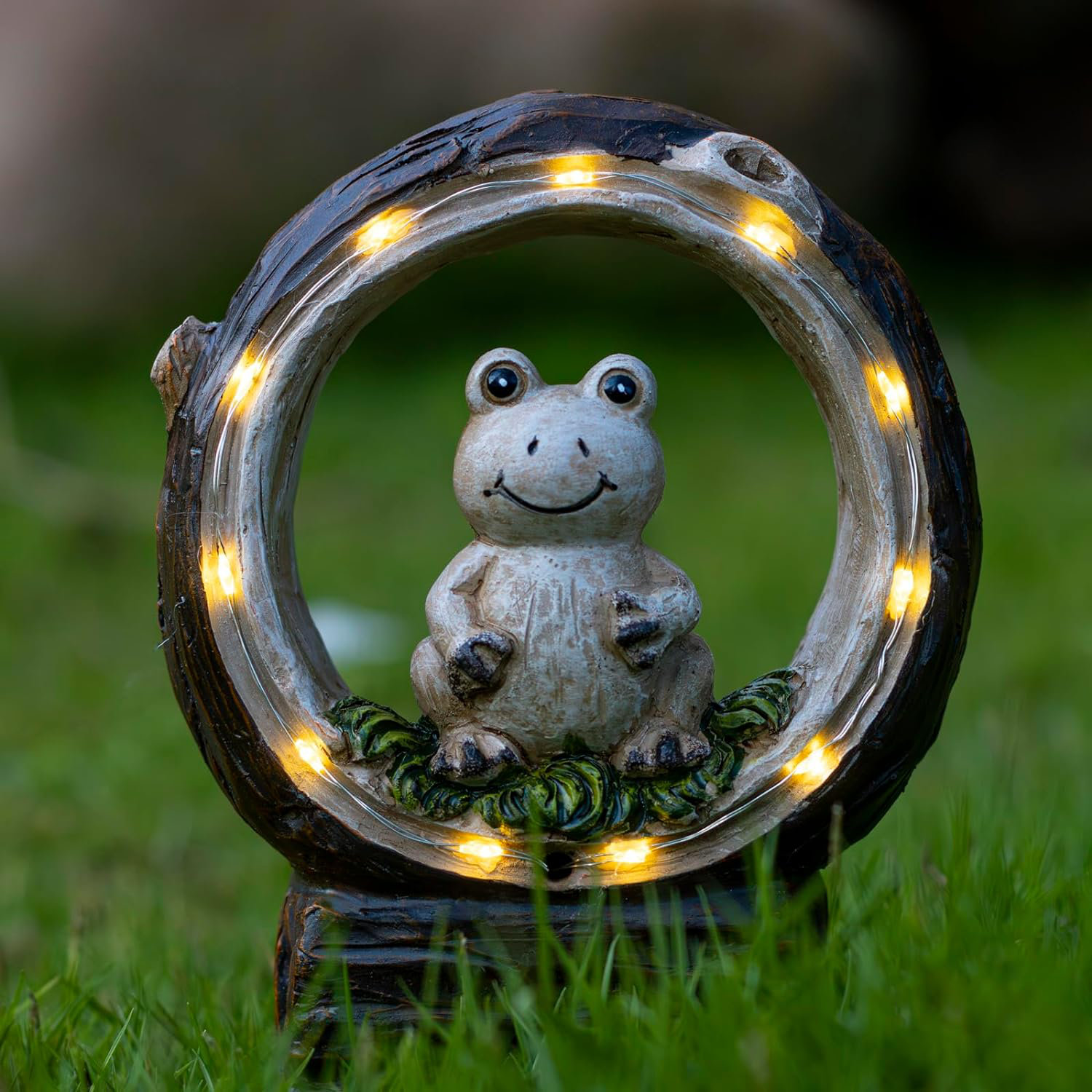 Millwood Pines Solar Garden Sculpture Animal Decoration, Lovely Solar ...