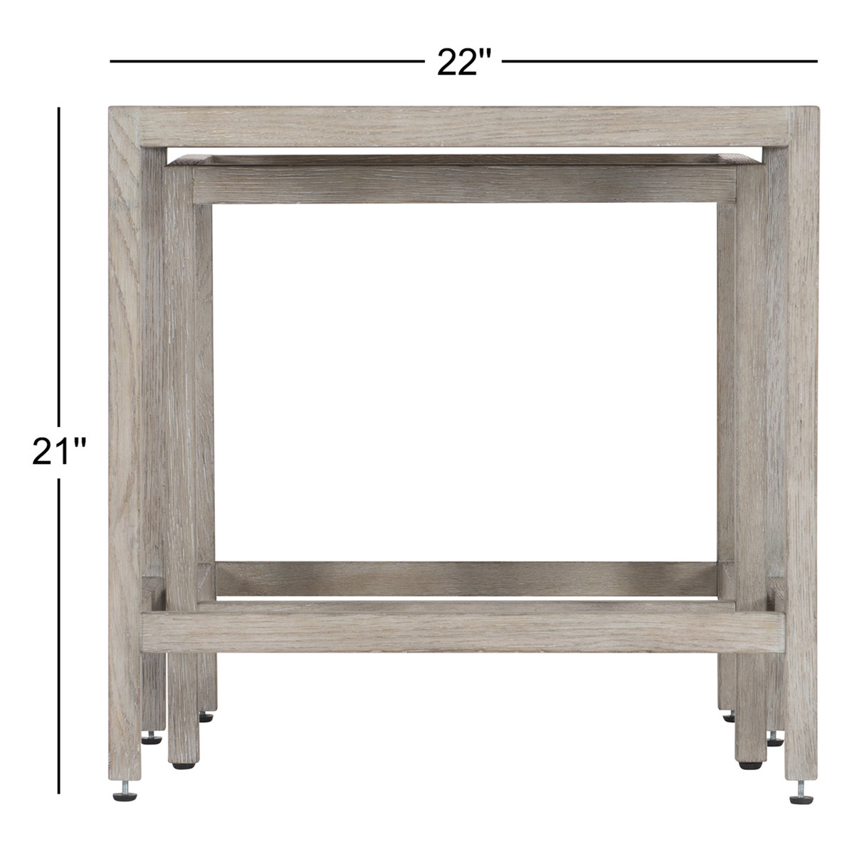 Bernhardt Albion Solid Wood Tray Top Nesting Tables & Reviews | Perigold