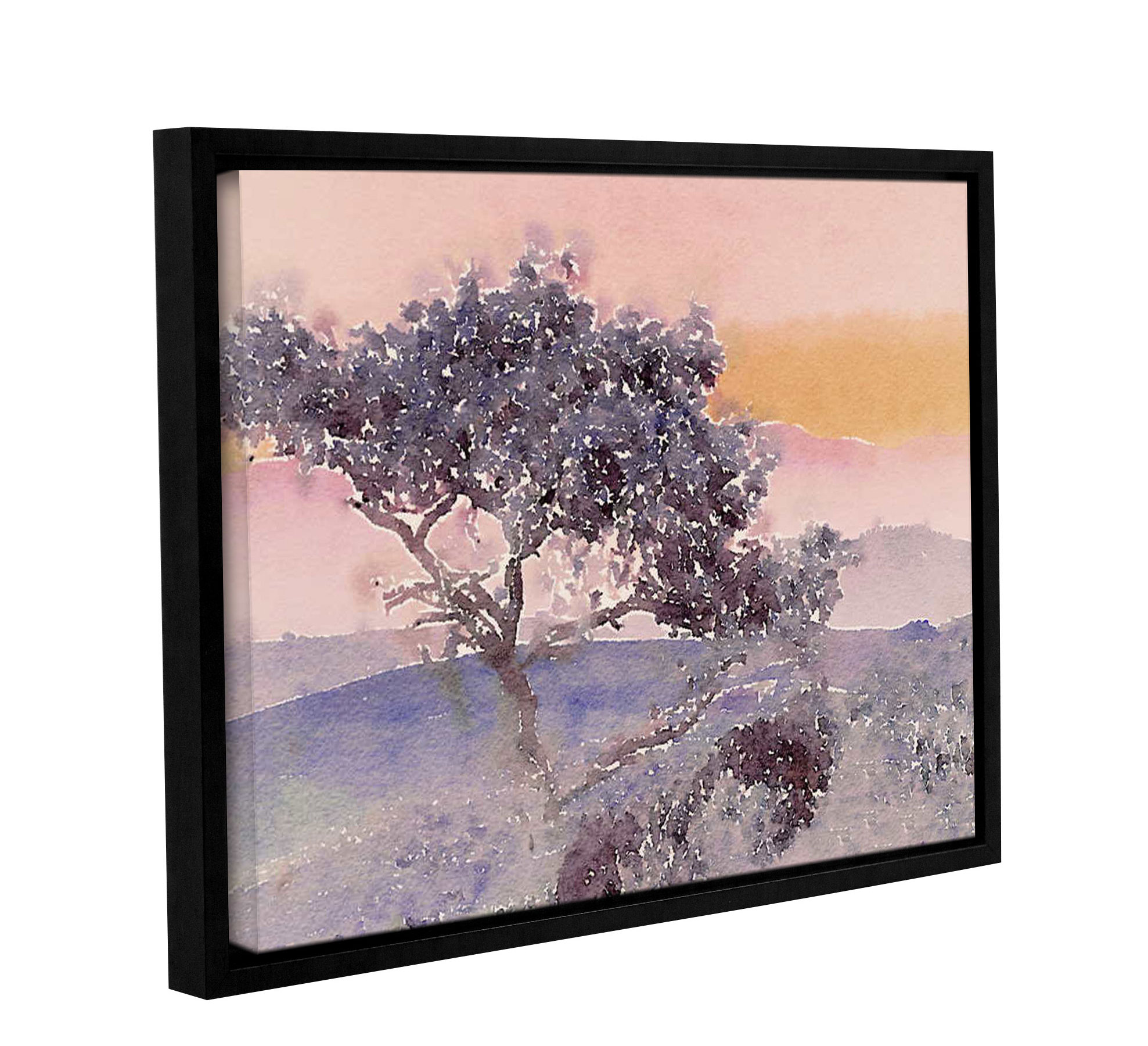 Millwood Pines 'Mountain View' Framed Print on Canvas | Wayfair