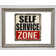 Happy Larry Self Service Zone Framed Print | Wayfair.co.uk