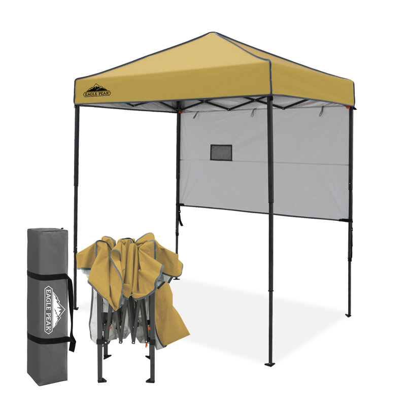 EAGLE PEAK Pop Up Canopies 6 Ft. W x 4 Ft. D Outdoor Metal Canopy | Wayfair