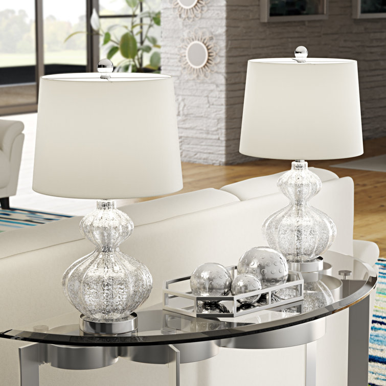Brayden Studio® Eby Glass Table Lamp & Reviews | Wayfair