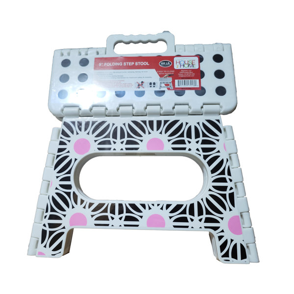 House 2 Home 1 - Step Plastic Folding Step Stool | Wayfair