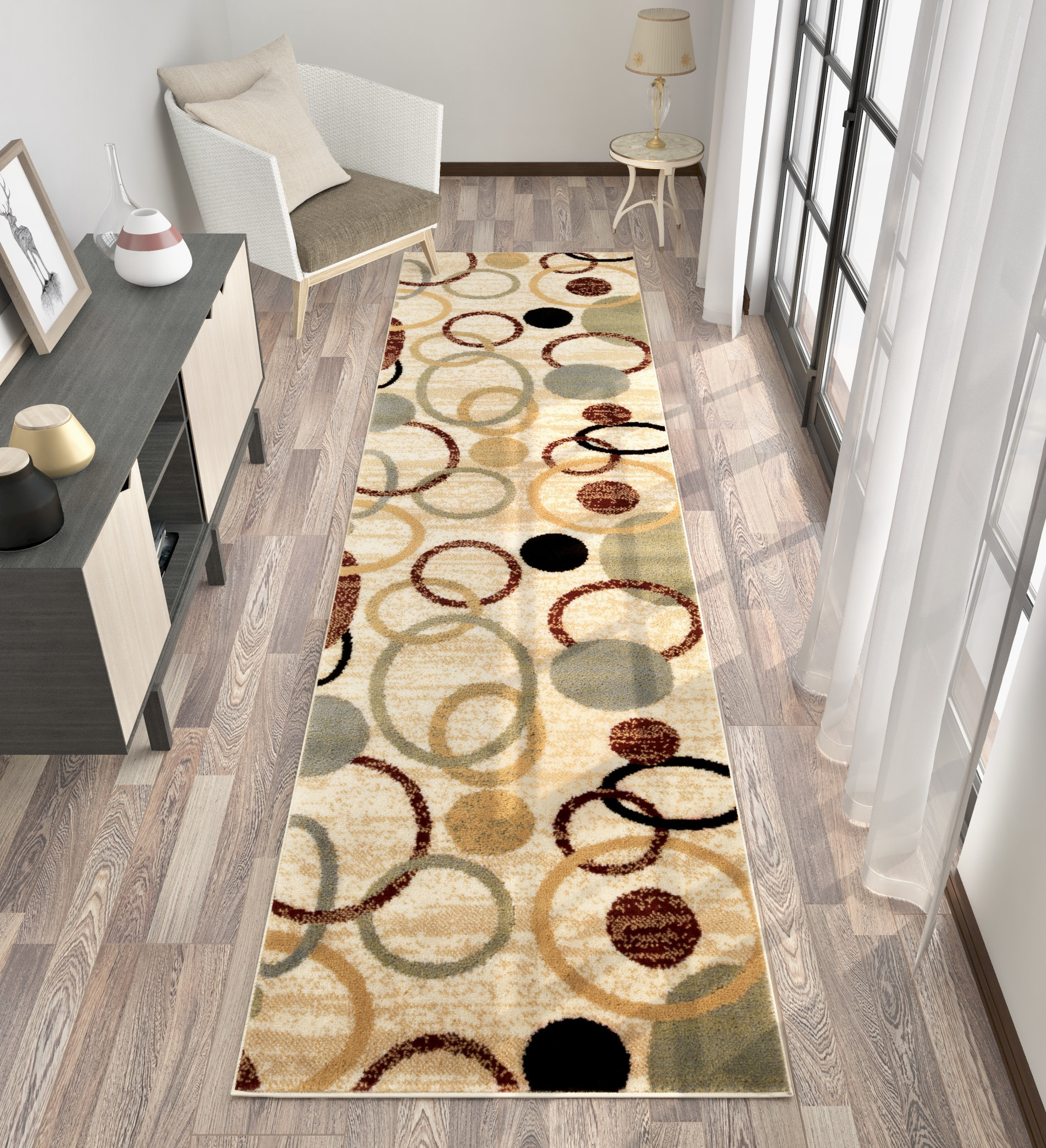 Wade Logan® Bev-32 Modern Area Rugs For Living Room & Reviews | Wayfair