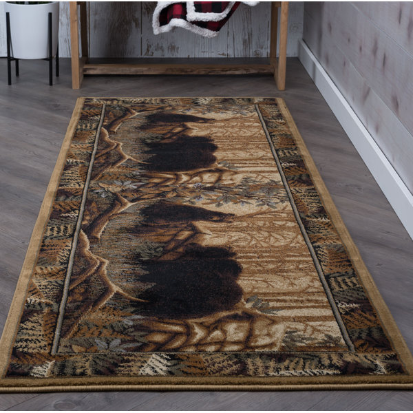 Threadbind Performance Beige/Brown Rug & Reviews | Wayfair