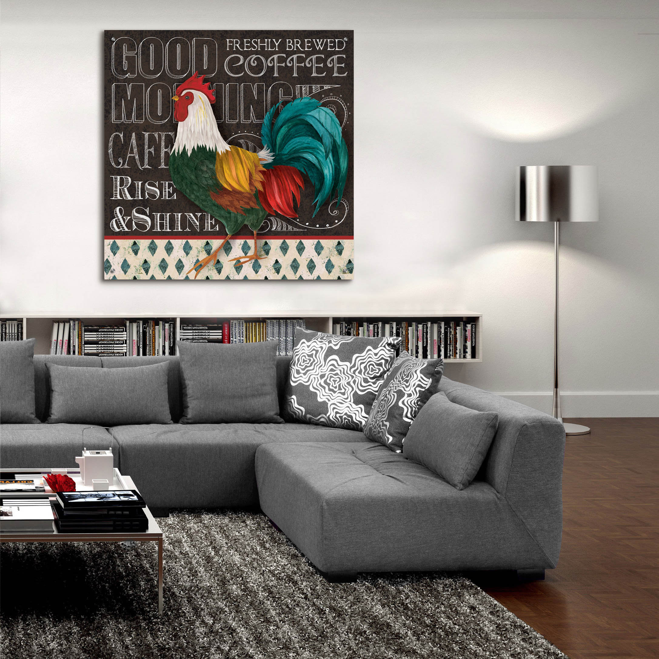 Gracie Oaks 'Good Morning' by Fiona Stokes-Gilbert Acrylic Glass Wall ...