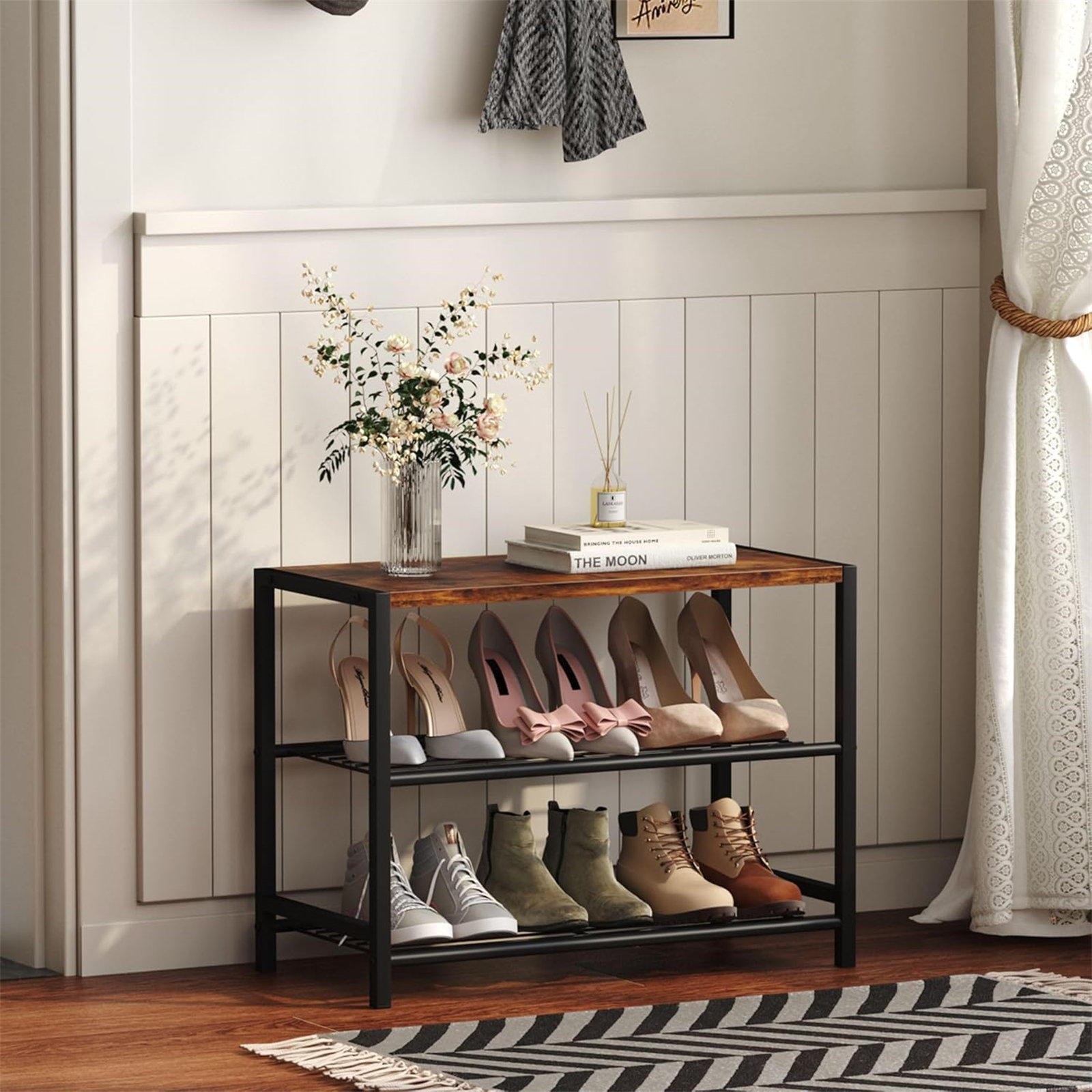 Latitude Run® 9 Pair Shoe Rack | Wayfair