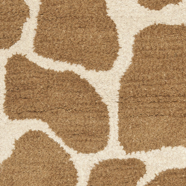 Millwood Pines Wool Animal Print Rug & Reviews | Wayfair