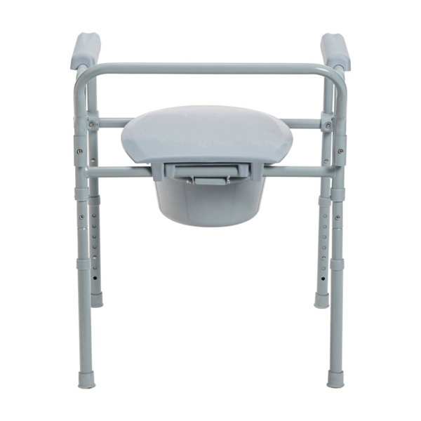Drive Medical Folding Steel Commode | Wayfair