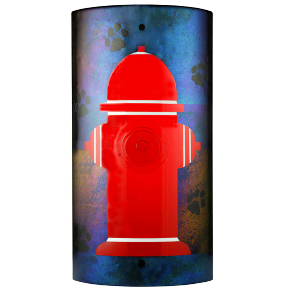 Meyda Lighting Metro Fusion Fire Hydrant 2-Light Flush Mount - Wayfair ...