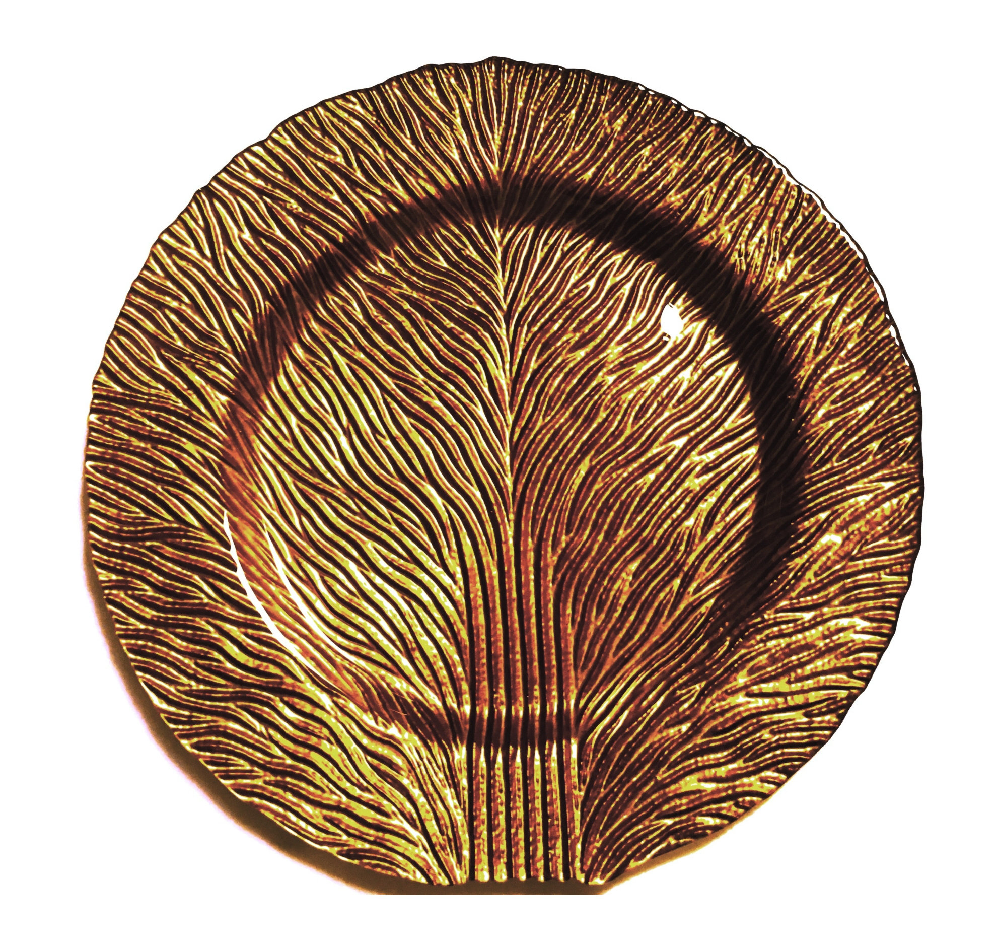 Red Pomegranate Tree of Life 11" Dinner Plate | Wayfair