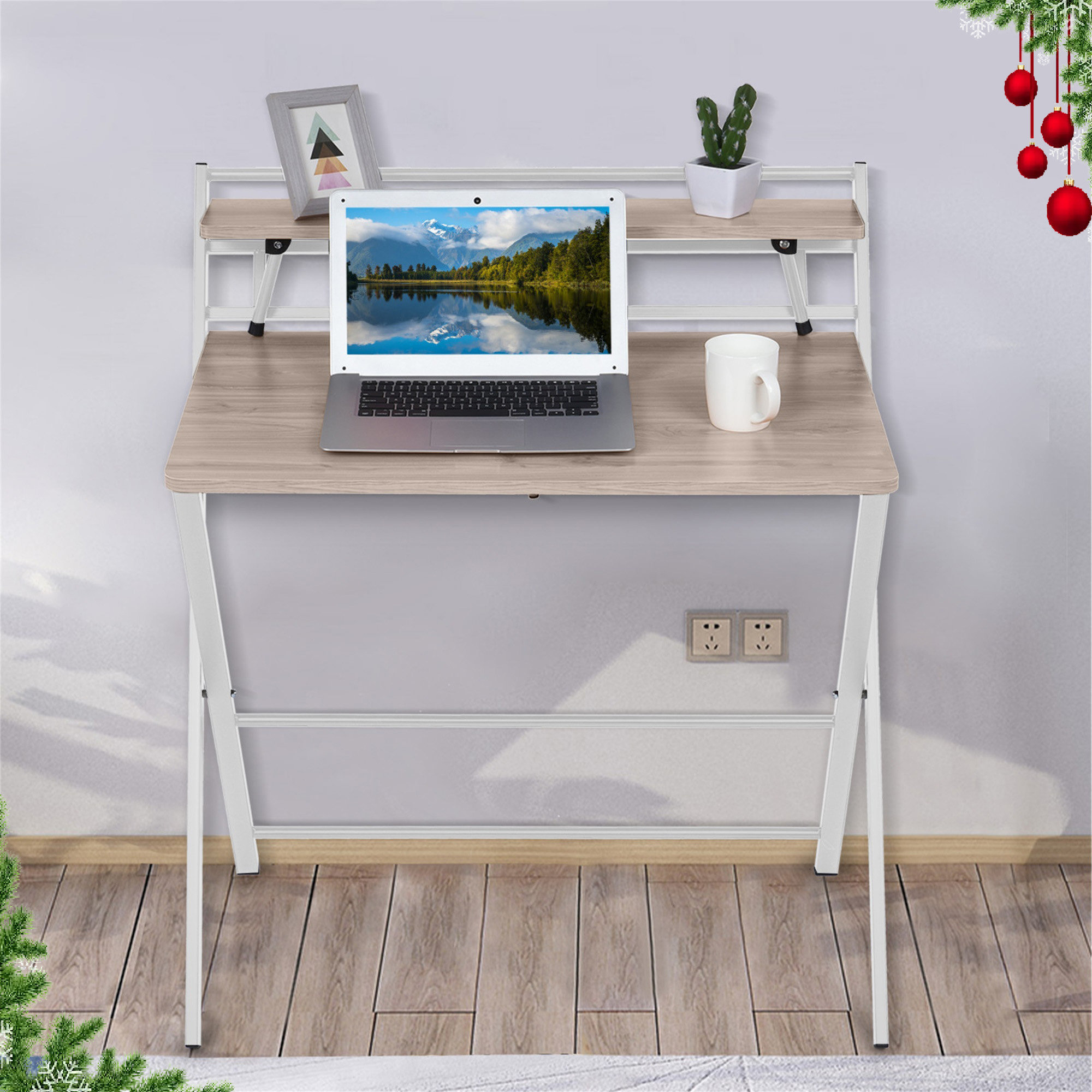 XSIX Melamine MDF Computer Desk | Wayfair