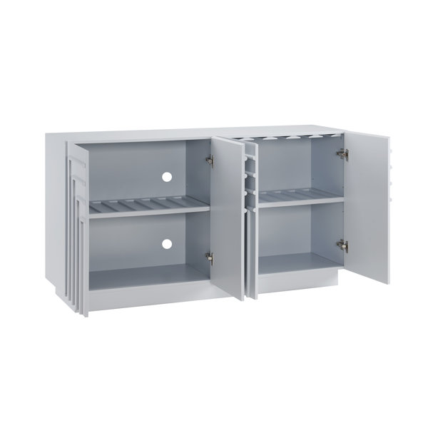 Ebern Designs Breasya 4 - Door Accent Cabinet & Reviews | Wayfair