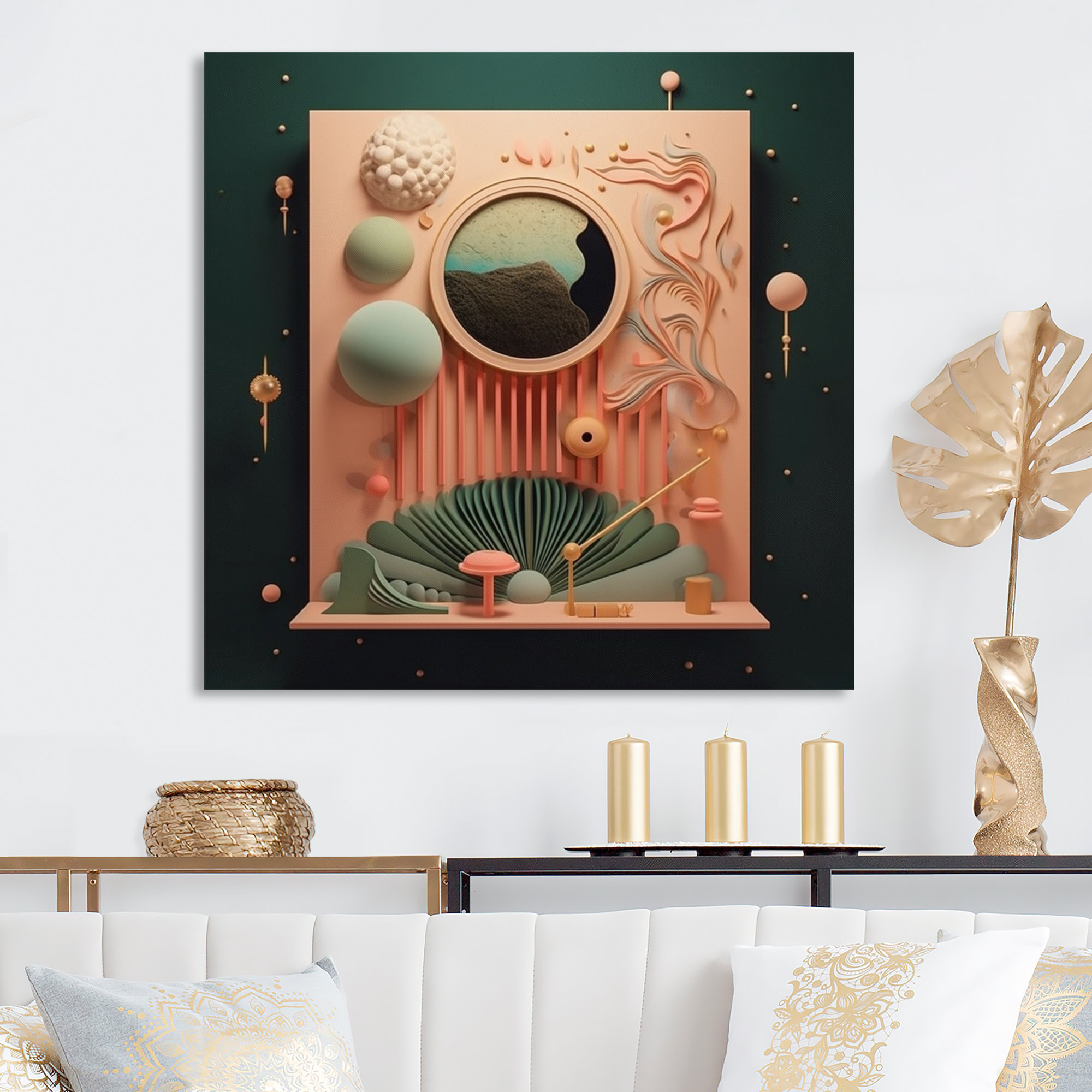 Ebern Designs Future Geometry Awakening Of Awareness I On Canvas Print ...
